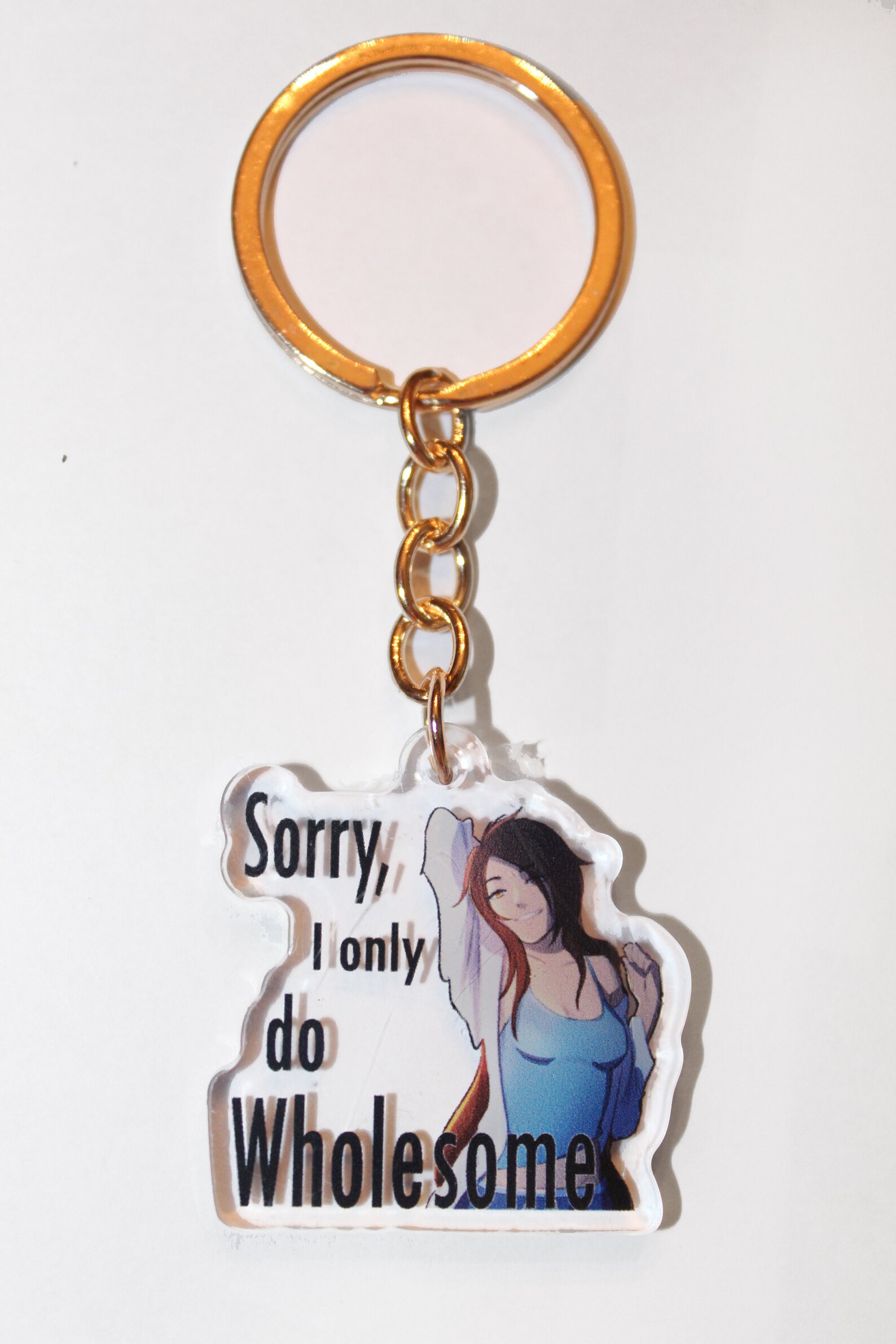 Cute Acrylic Keychains Wholesome Girlfriend ASMR Orc | Etsy