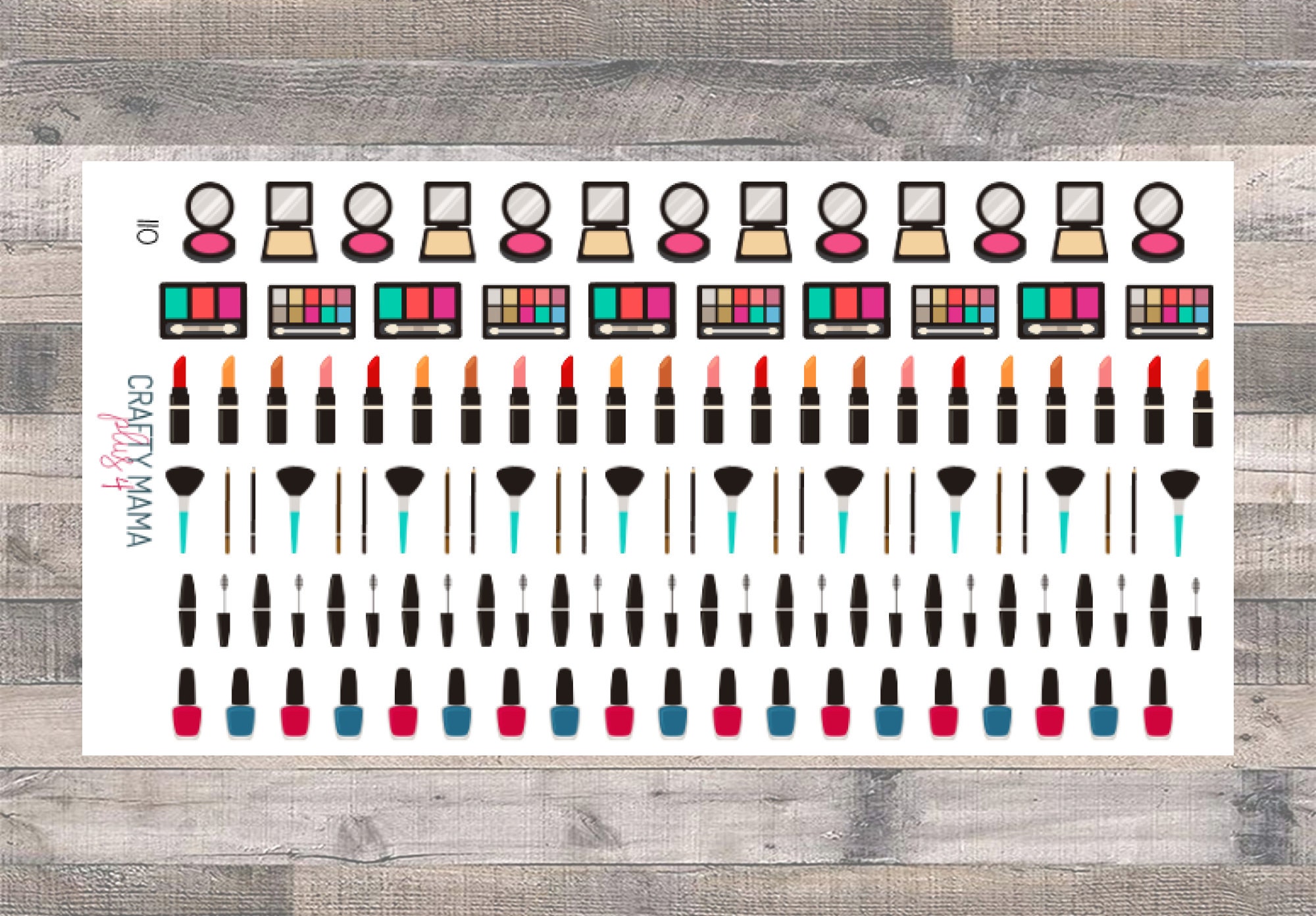 Makeup Stickers / Beauty Stickers | Etsy