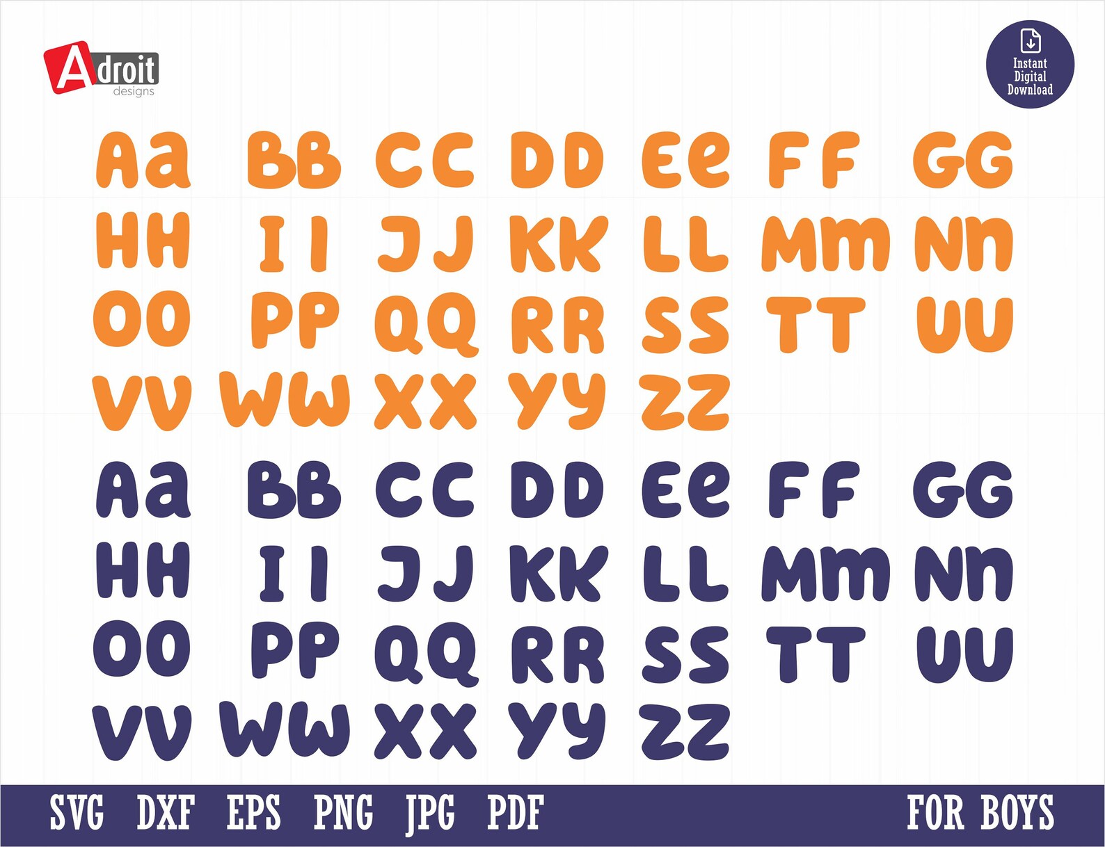 Bluey Alphabet SVG Bluey SVG Bluey Family Shirt Bluey | Etsy