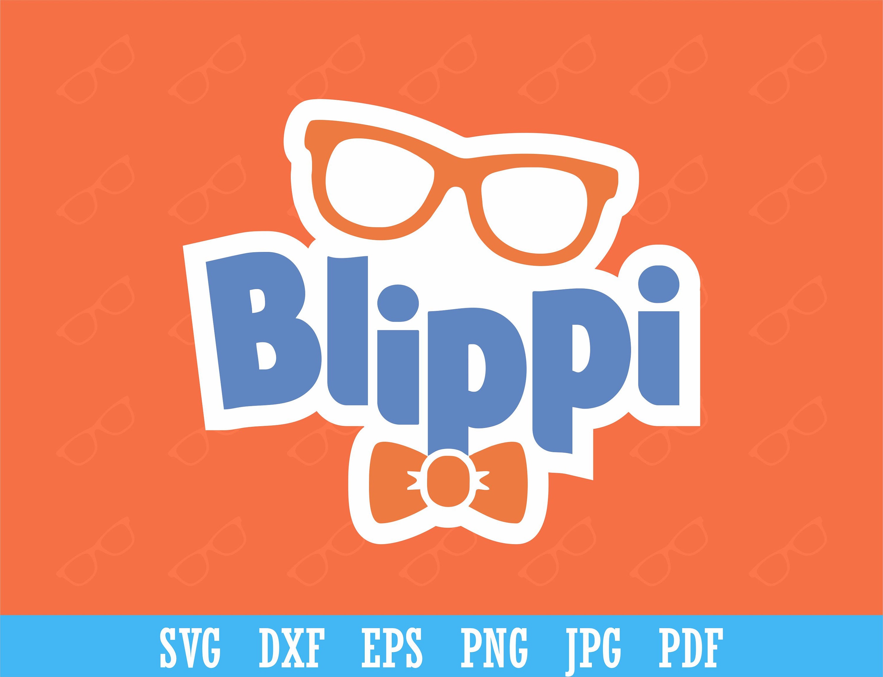 Blippi Alphabet SVG Blippi SVG Blippi Font SVG Blippi | Etsy