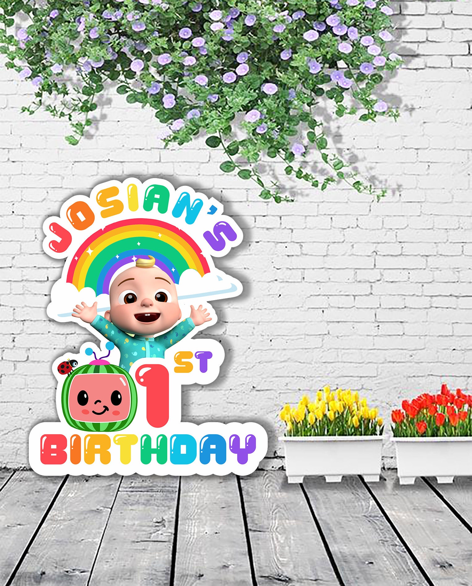 Cocomelon SVG Cocomelon Logo Cocomelon Photo Frame | Etsy