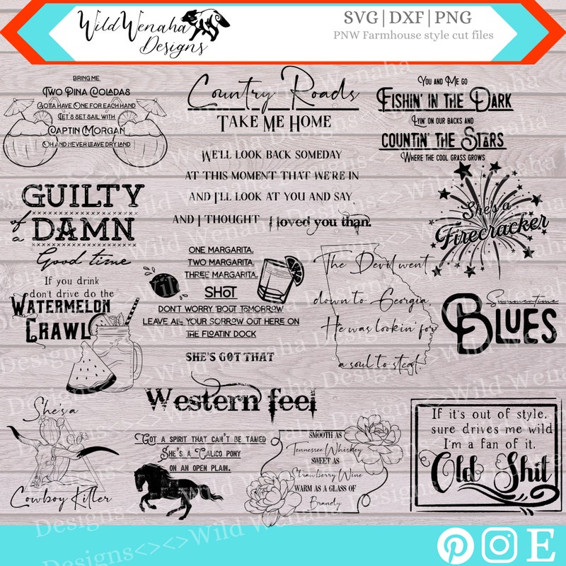 Country Music Svg - Etsy