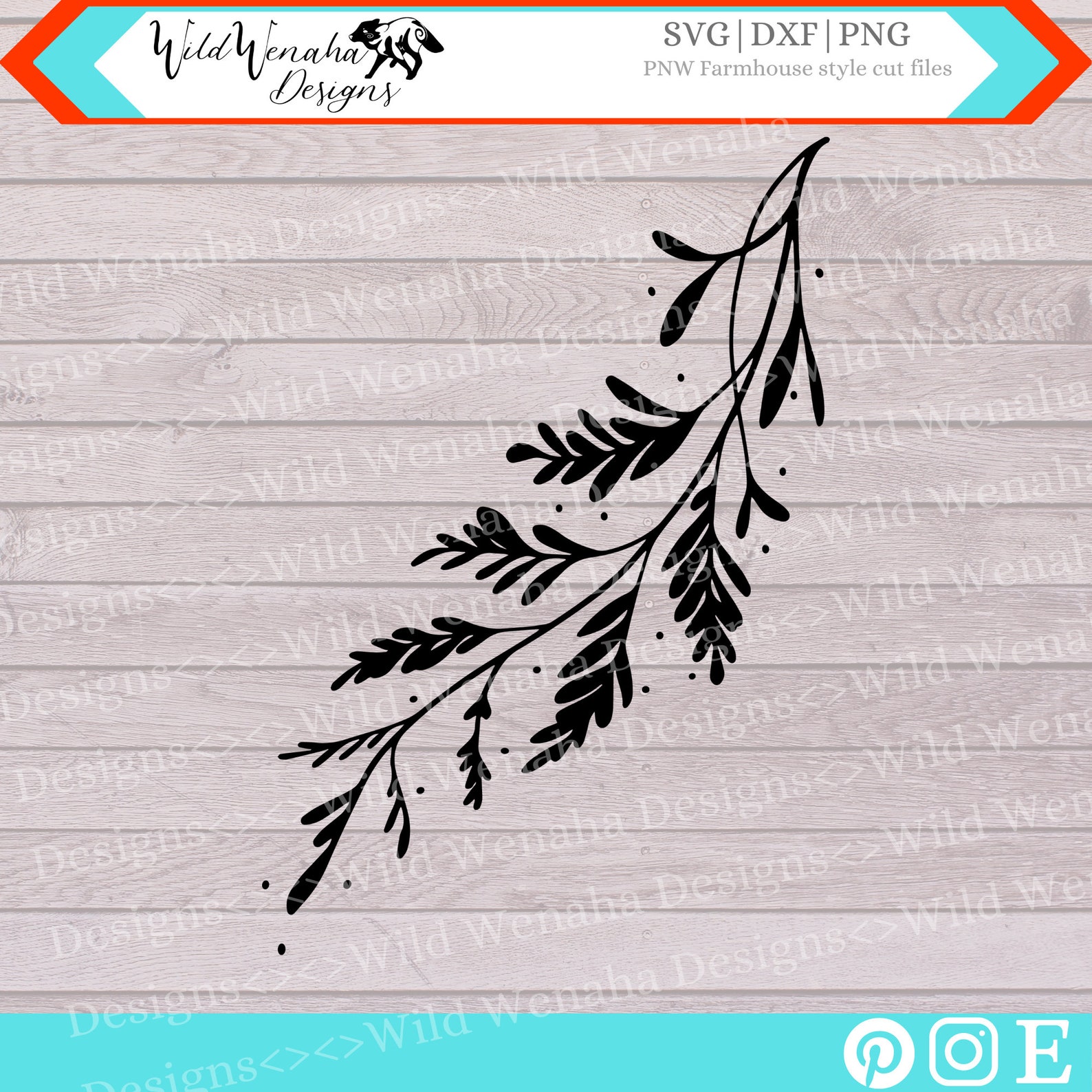 Fern Svg - Fern Leaf Svg - Botanical Png - Botanical Flourish - Fern ...