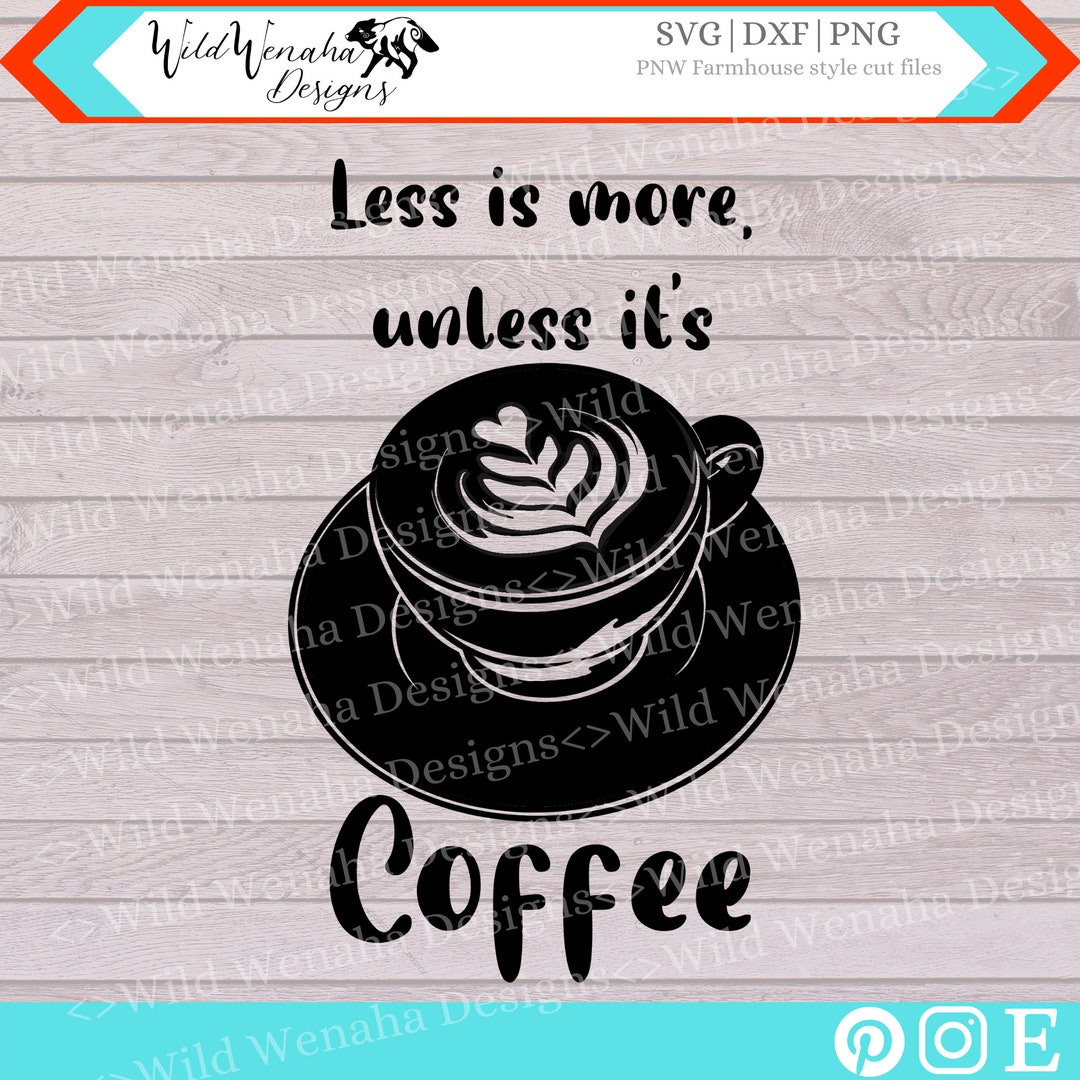 Coffee Crafting Svg Vector, Cut File, Coffee Quote, Png, Svg, Dxf, Less ...