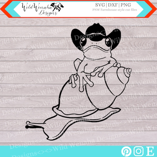 Cowboy Frog Png - Etsy