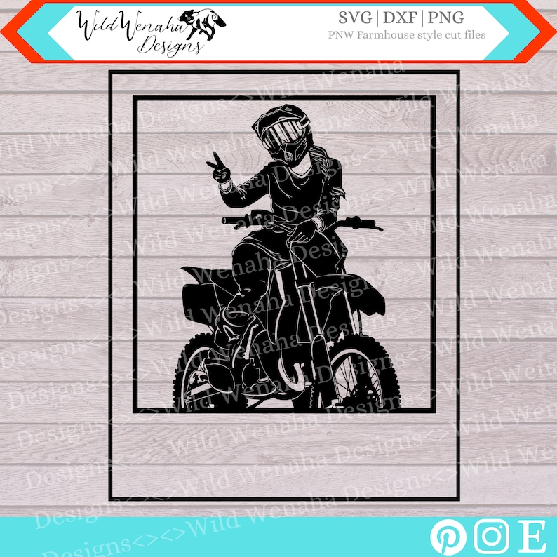 Motocross Svg Motocross Girl Png Polaroid Svg Polaroid - Etsy