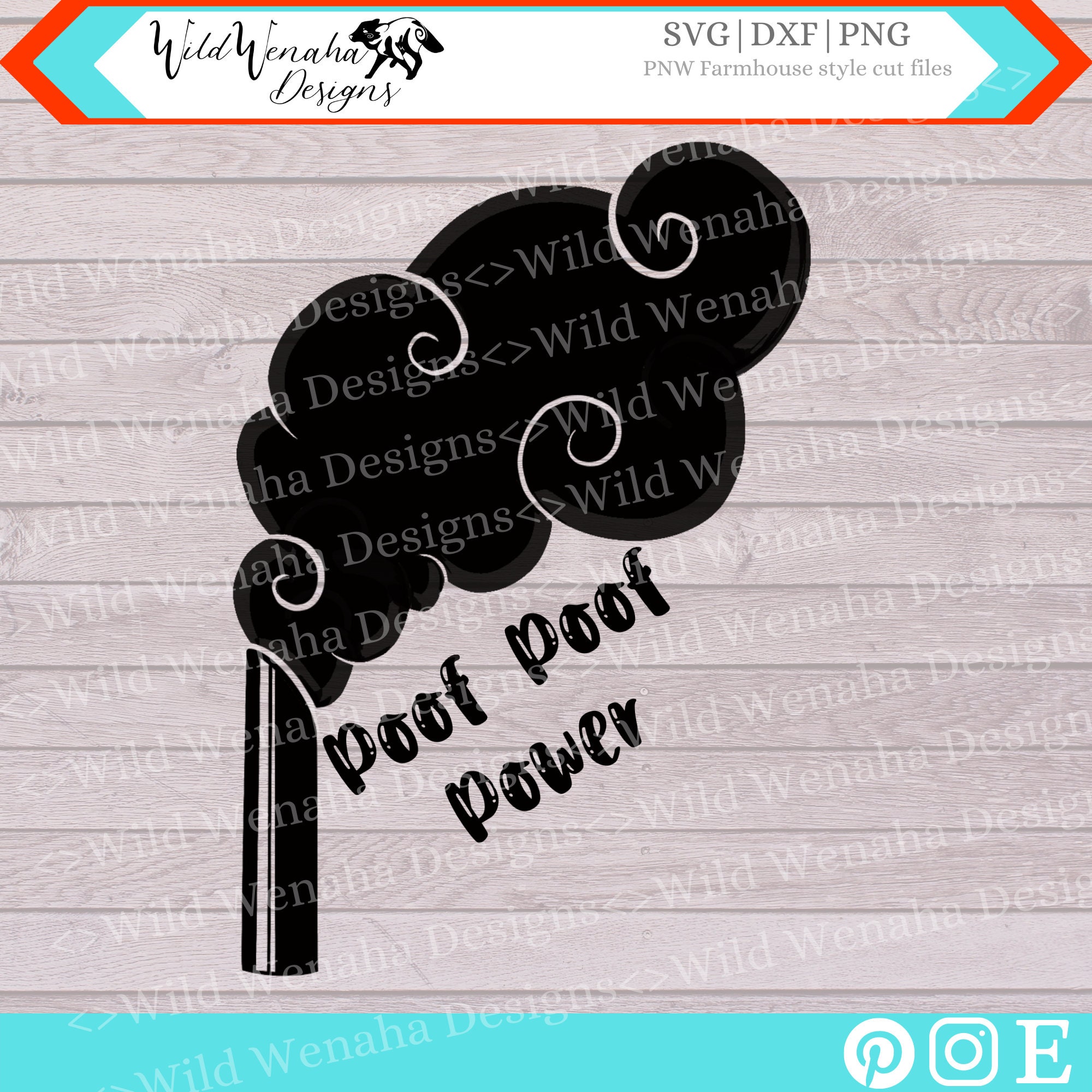 Diesel Svg Cut File, Diesel Truck, Decal Sticker Png - Poof Poof Power ...
