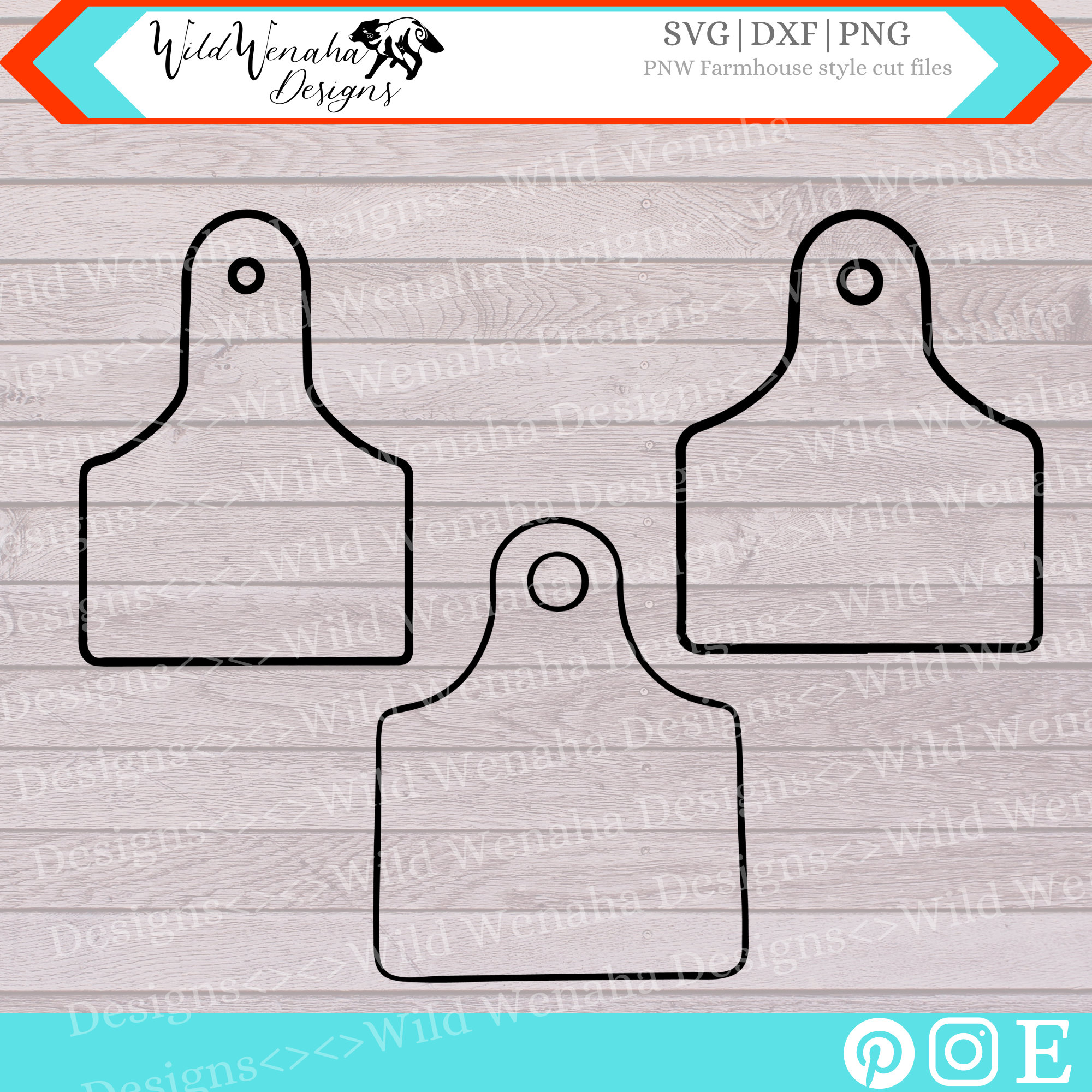 Cow Ear Tag Svg - Cow Ear Tag Png - Cattle Livestock Ear Tag Svg/png ...