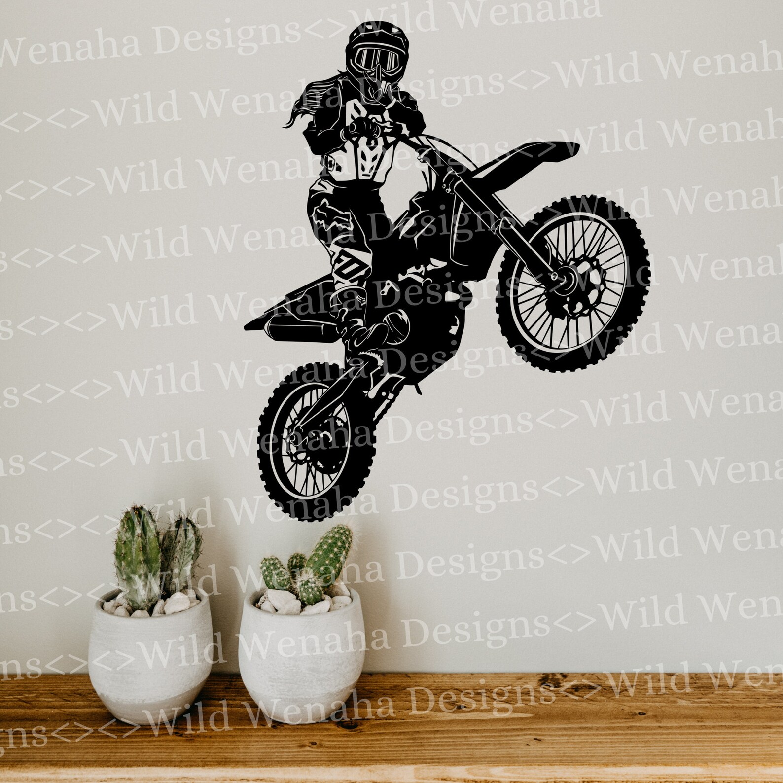 Motocross Girl Vector, Dirt Bike Svg, Png, Dxf, Single Track, Enduro ...