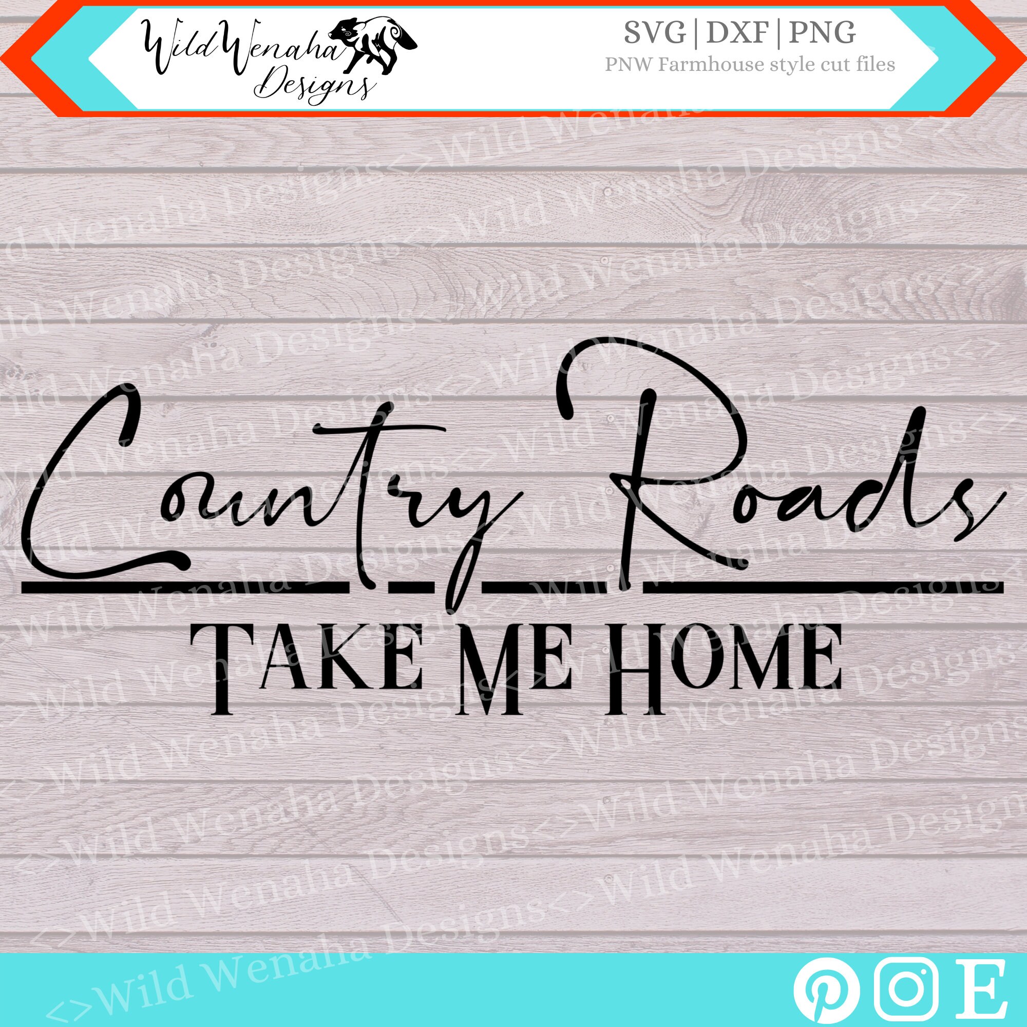 Country Svg - Country Road Take Me Home Svg - Country Roads Png ...