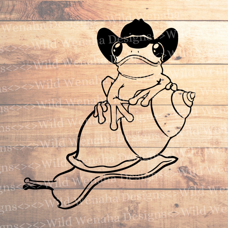 Cowboy Frog SVG, Western Frog SVG, Frog and Snail PNG, Snail Svg, Cut ...
