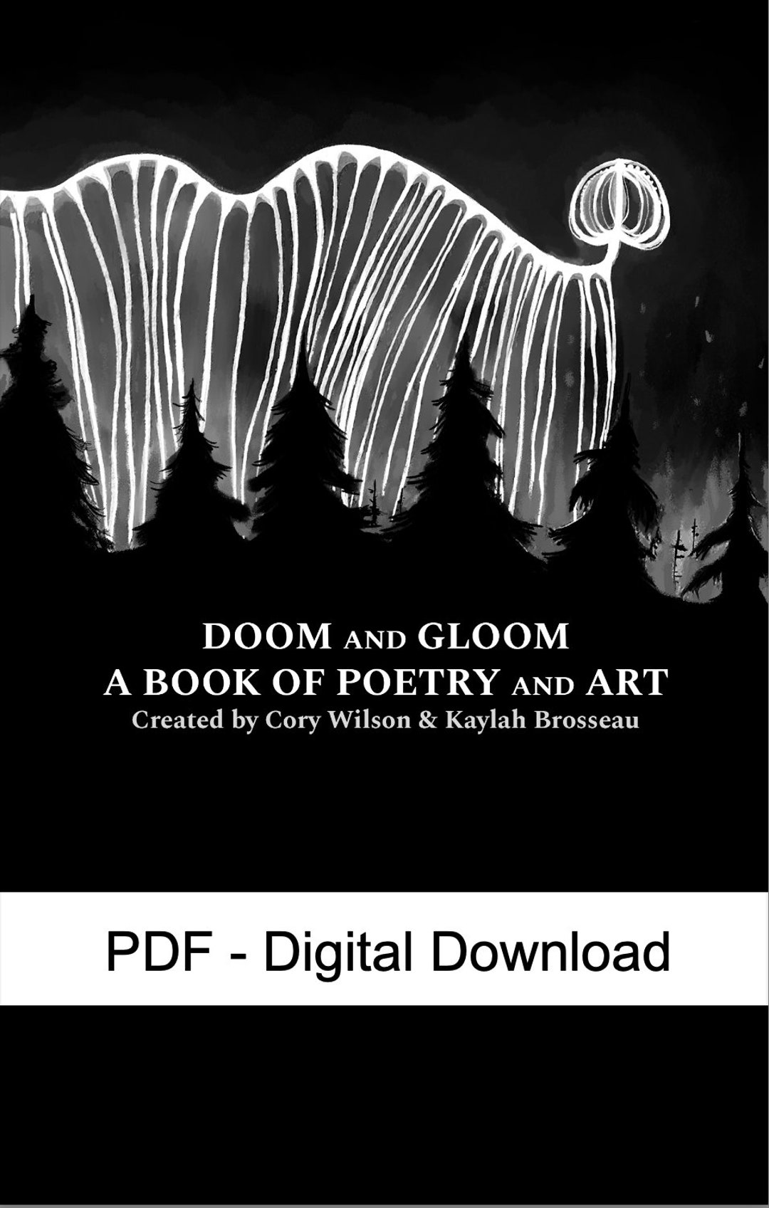 Doom and Gloom: A Book of Poetry and Art (digital Download PDF) - - Etsy