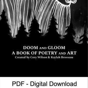 Doom and Gloom: A Book of Poetry and Art (digital Download PDF) - - Etsy