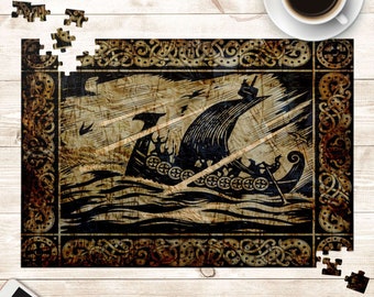 Viking Jigsaw Puzzle | Etsy