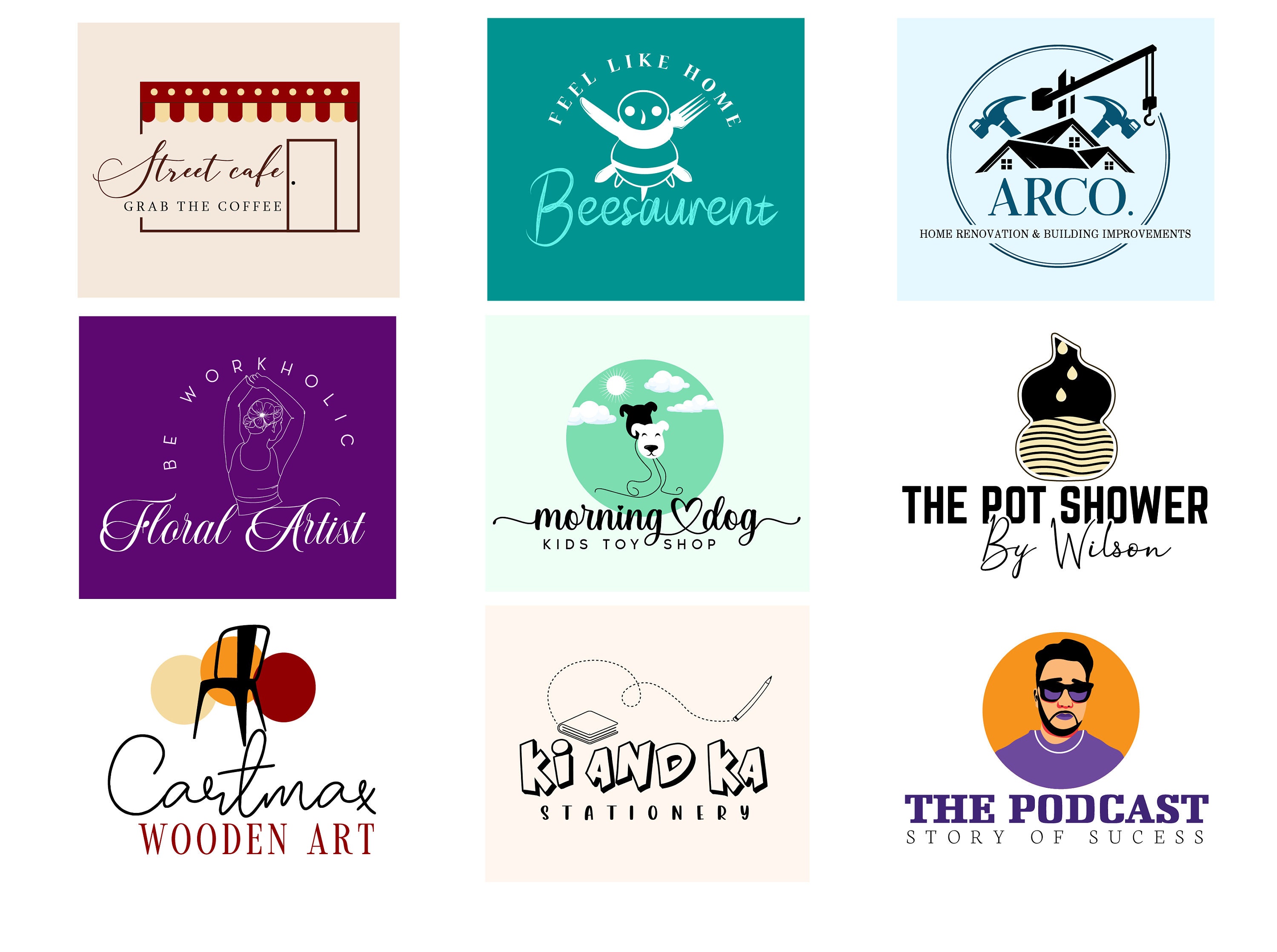 Custom Digital Logo Design Business Logo Custom Graphic - Etsy