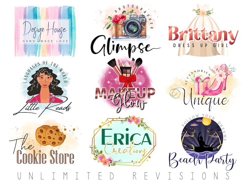 Business Logo Design Custom Graphic Designer Logo Custom - Etsy