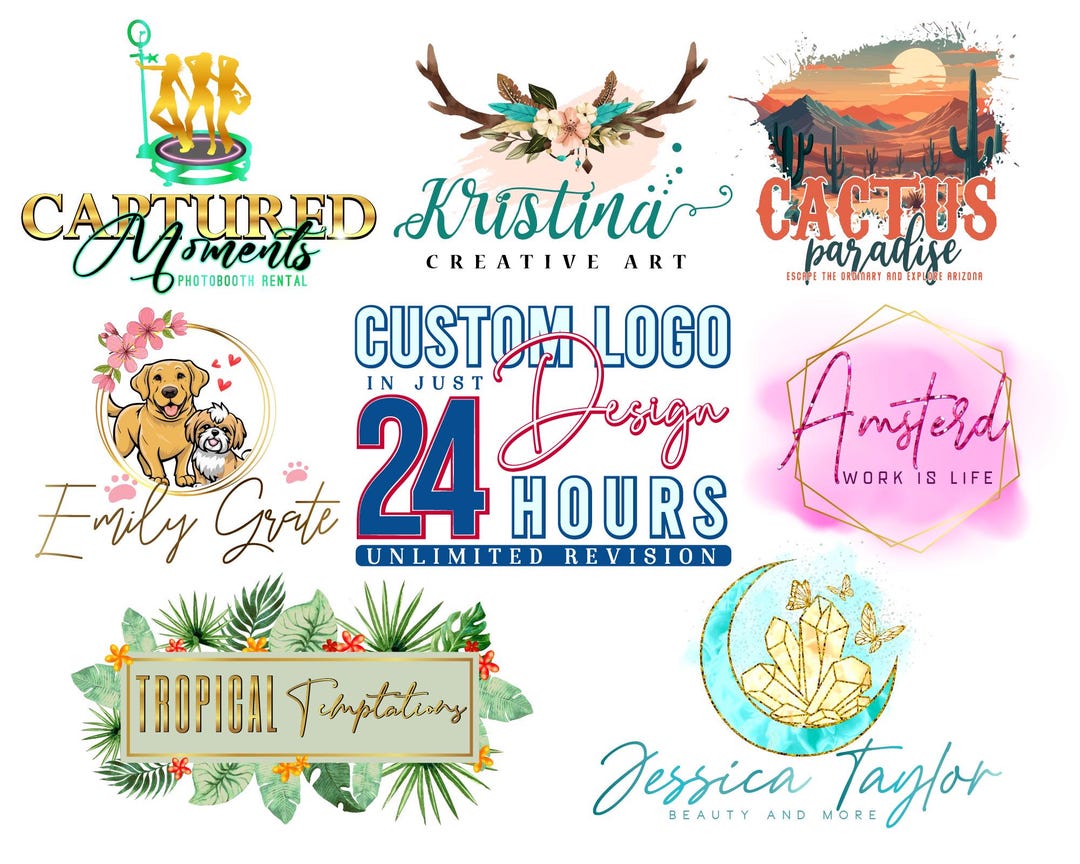 Professional Custom Logo Design | Clean & Timeless Brand Identity ...