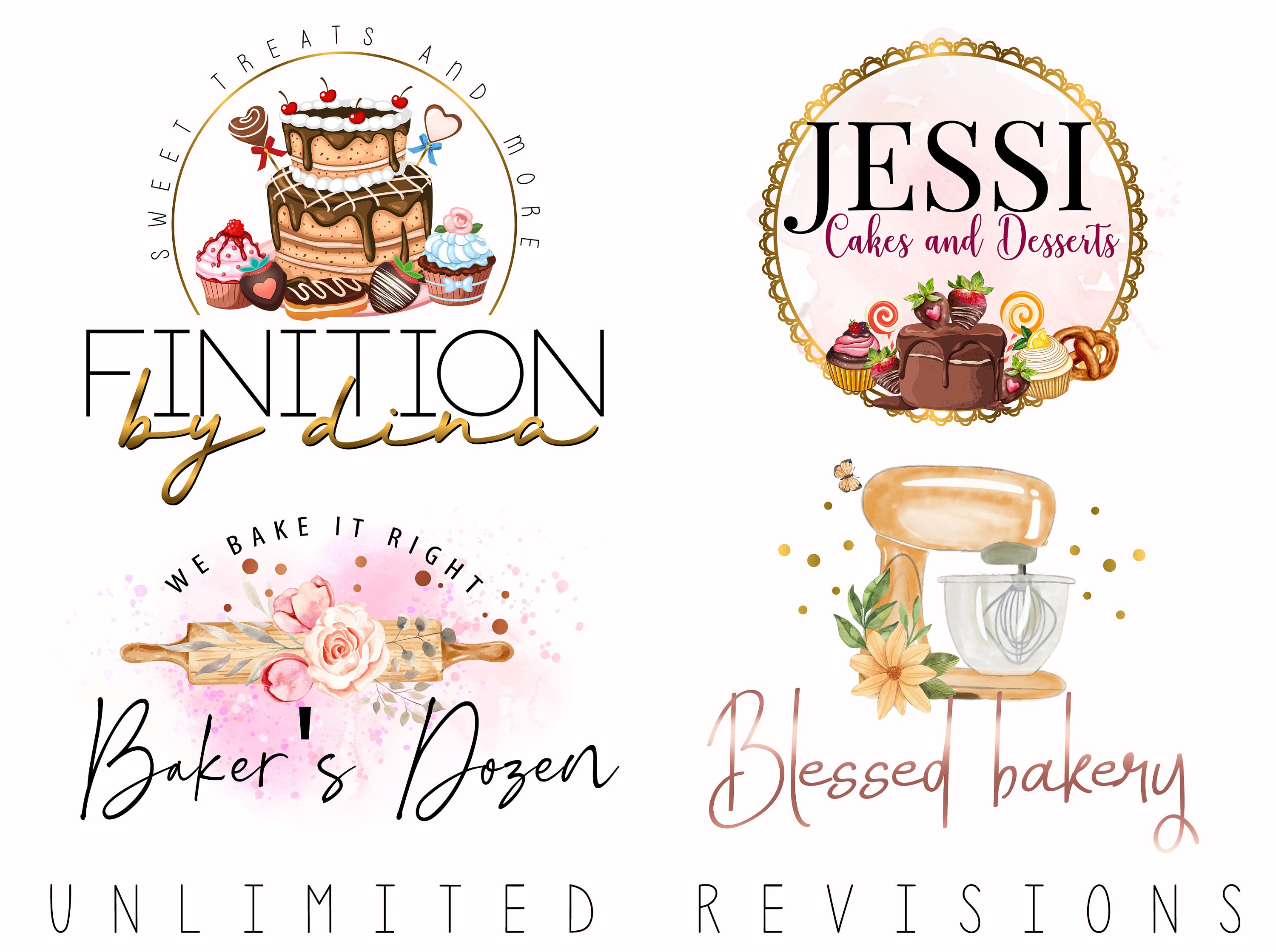 Bakery Logos Samples