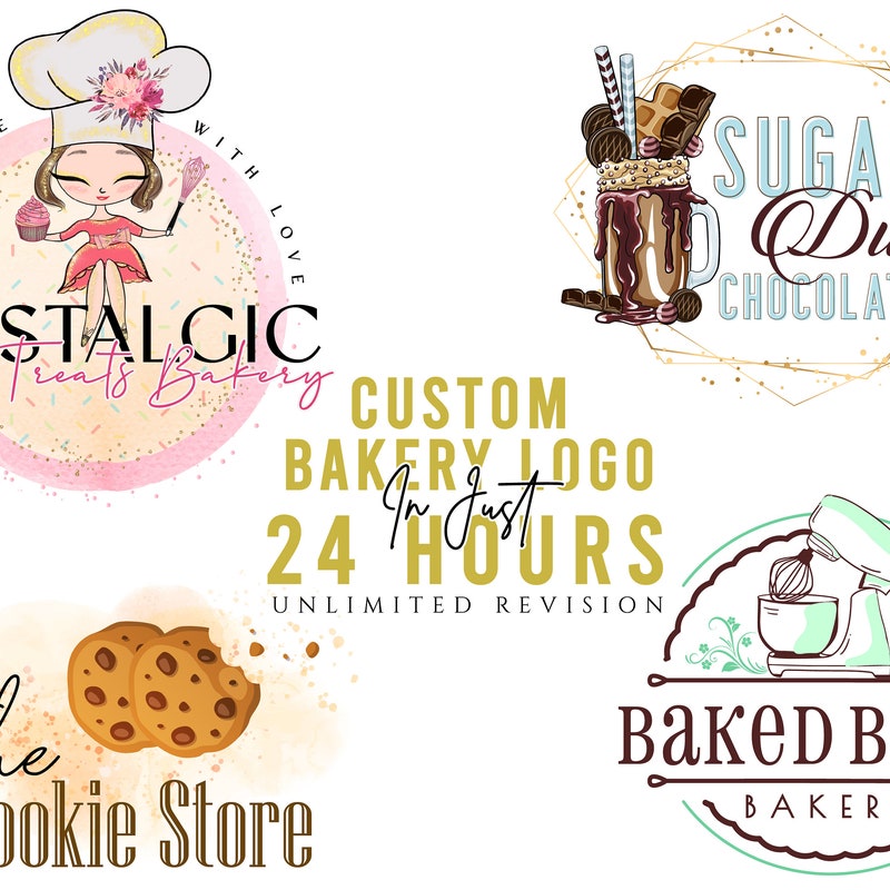 Bakery Logos Luxury - Etsy
