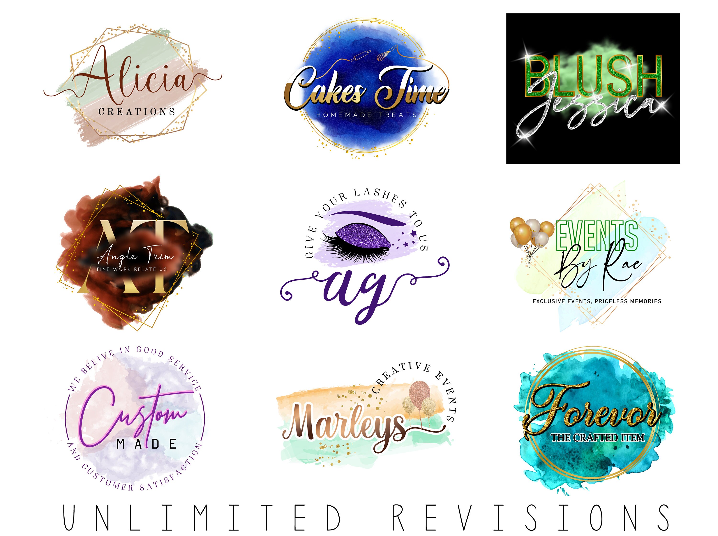 Custom Digital Logo Design Business Logo Custom Graphic - Etsy