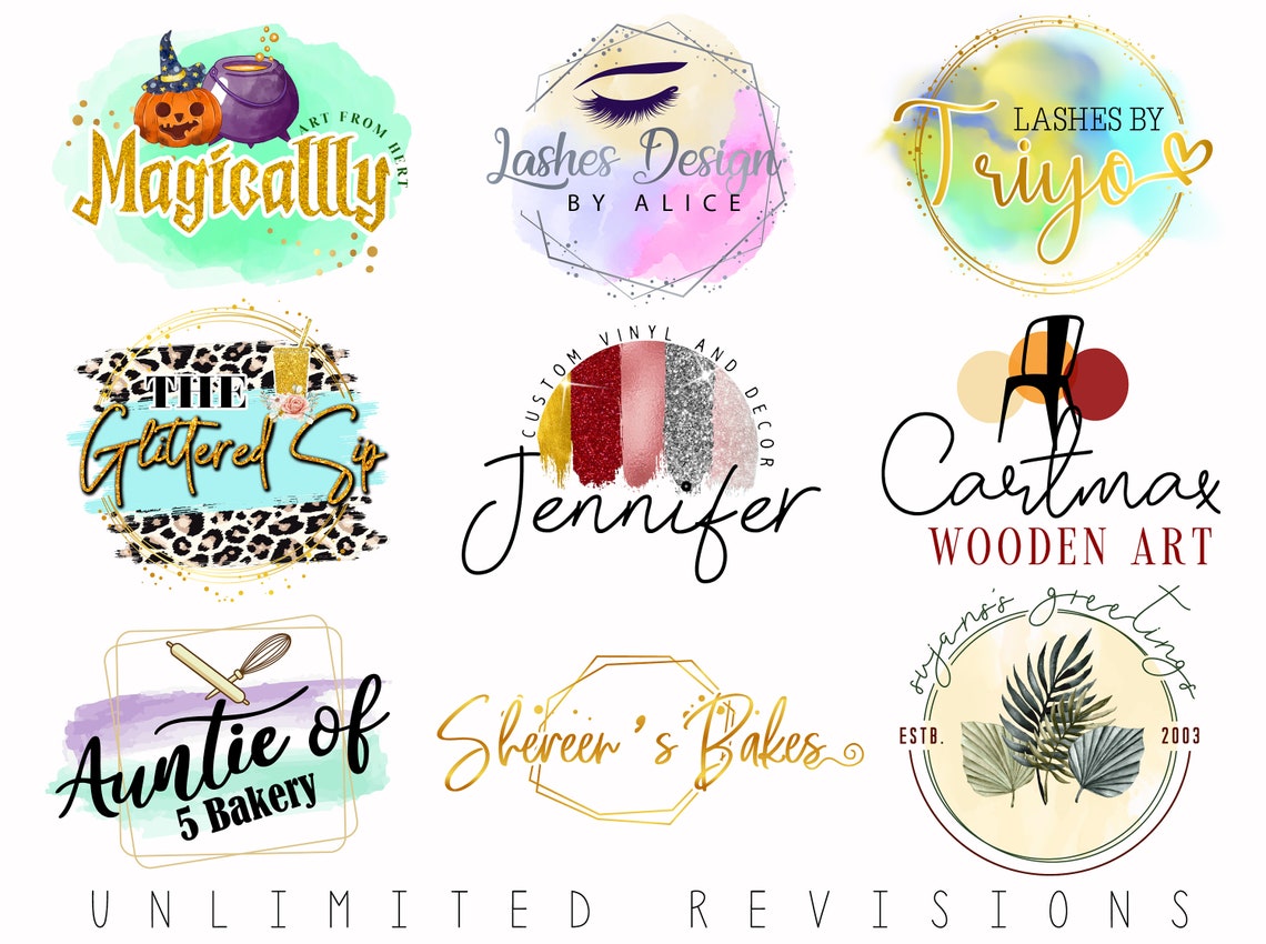 Custom Digital Logo Design Business Logo Custom Graphic - Etsy