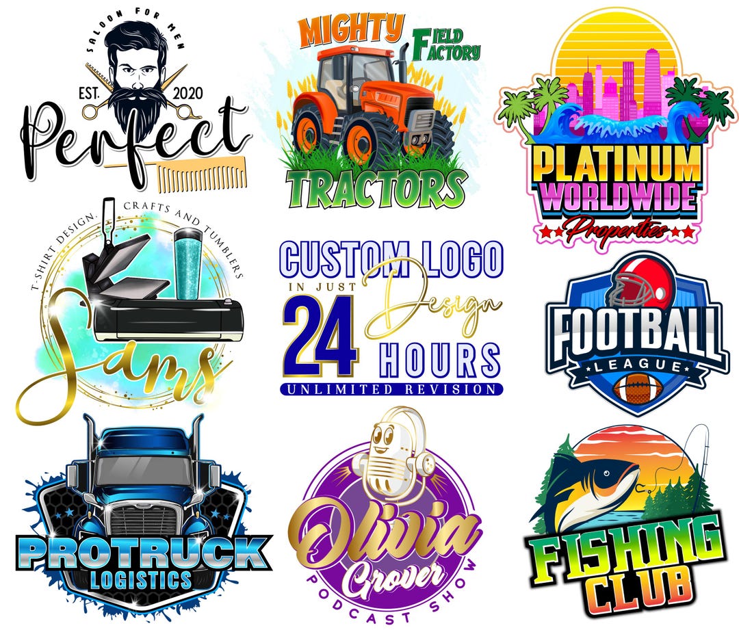 Custom Logo Design | Boutique, Jewelry, Café, Pet Shop & Etsy Business ...