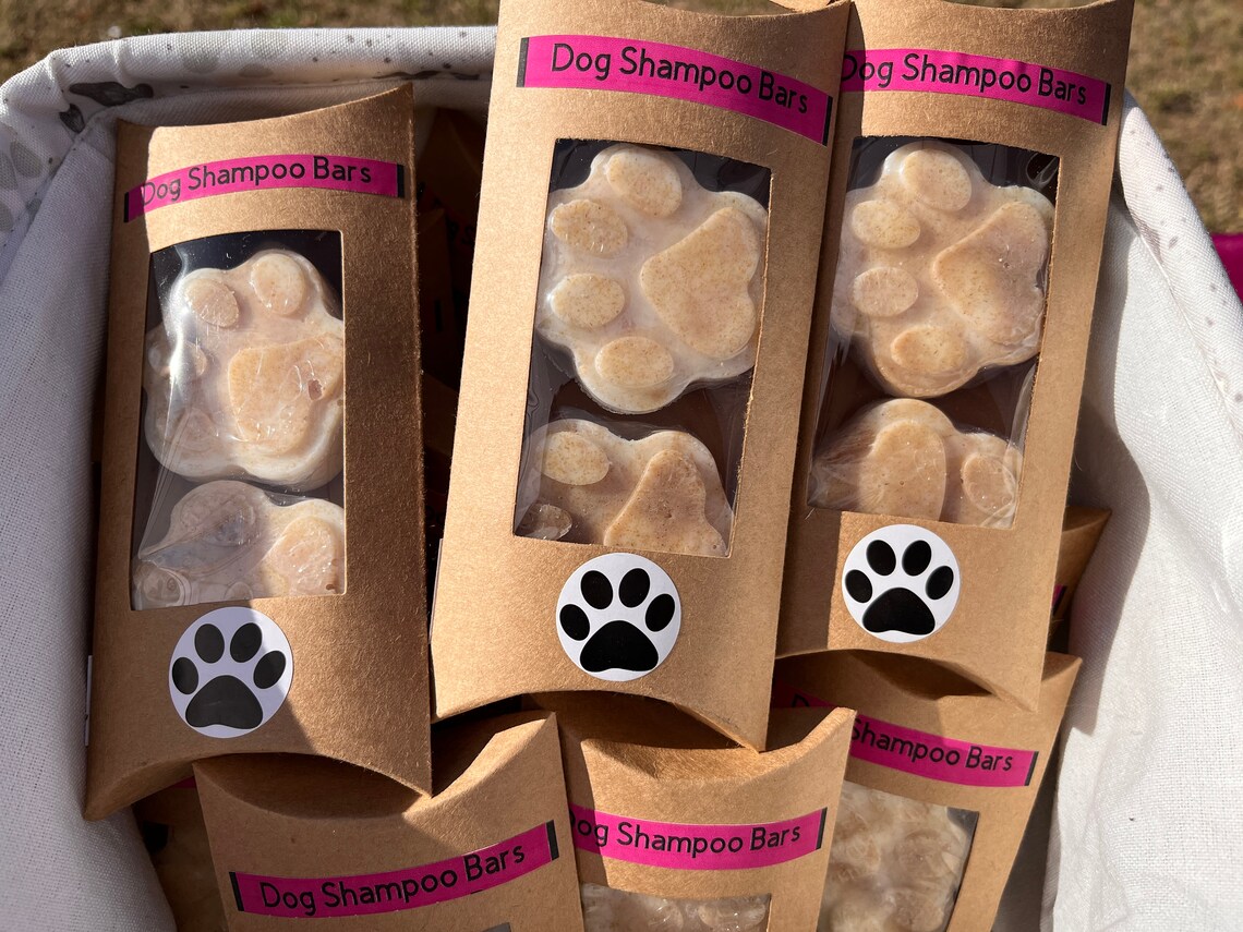 Dog Shampoo Bars, Grooming Day, Bath Time, Homemade, Dog Soap, Dog Gift ...