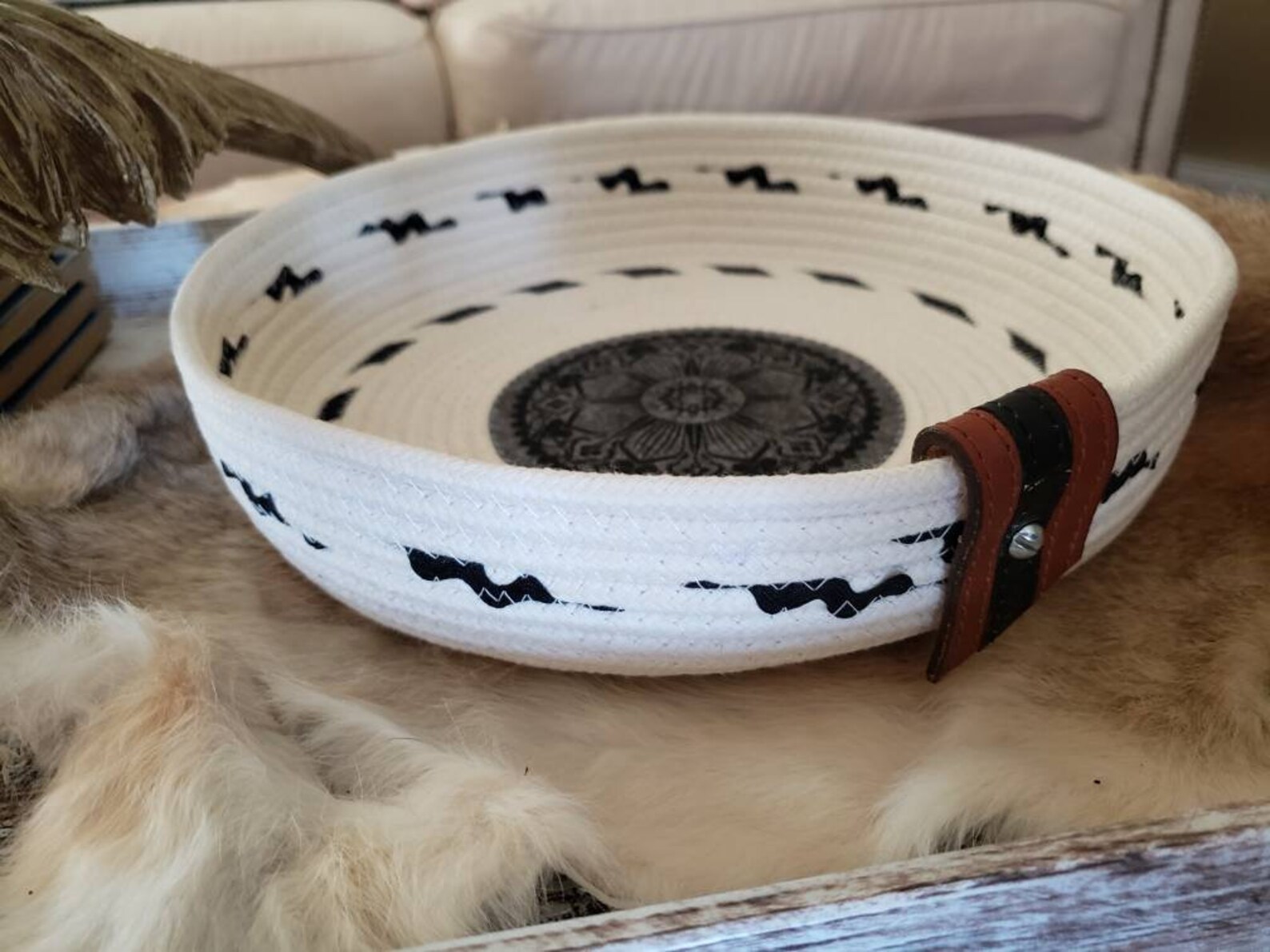 Coiled Rope Basket - Etsy