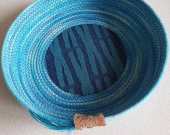 Coiled Rope Basket | Etsy