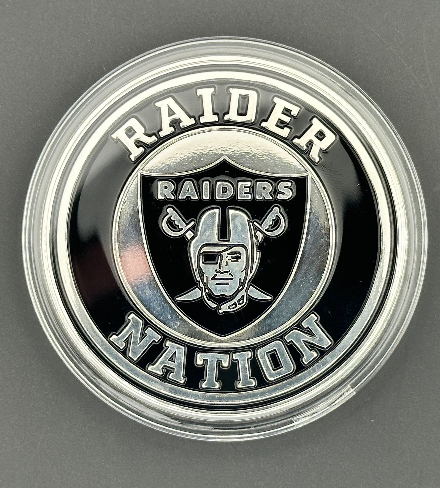 Raider Nation Challenge Coin - Etsy