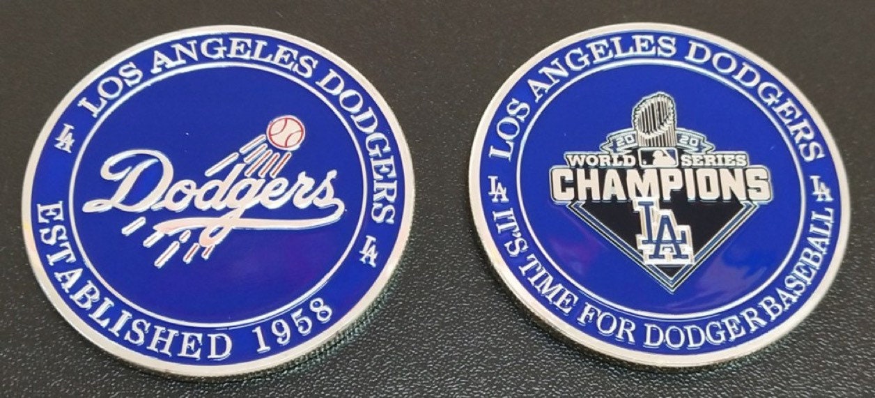 Los Angeles Dodger Coin - Etsy