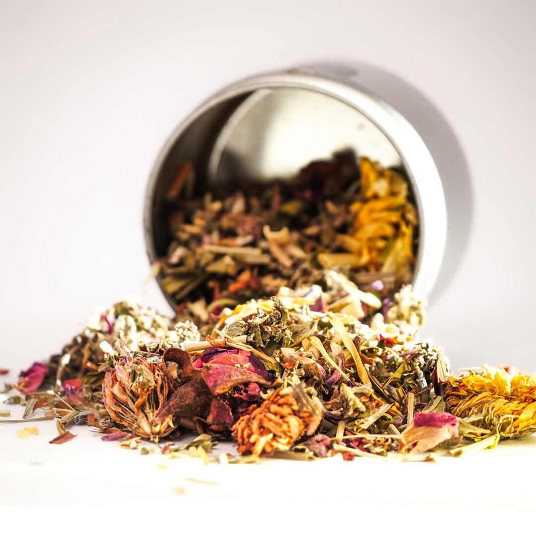 Loos Leaf Tea Peppermint, Calendula, Lemongrass, Lavender, Red Clover ...