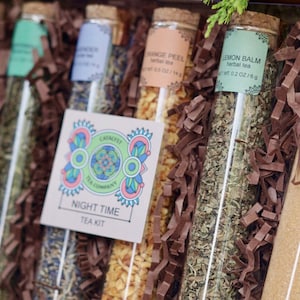 Loose Leaf Herbal Tea Gift Box. DIY Tea Kit for Practical Magic. Tea ...