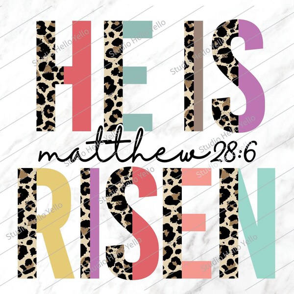 He Has Risen - Etsy