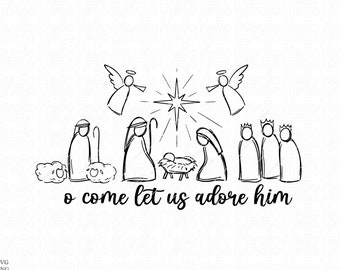 O Come Let Us - Etsy