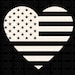 Heart Flag Svg, 4th of July SVG, July 4th Svg, Fourth of July Svg ...
