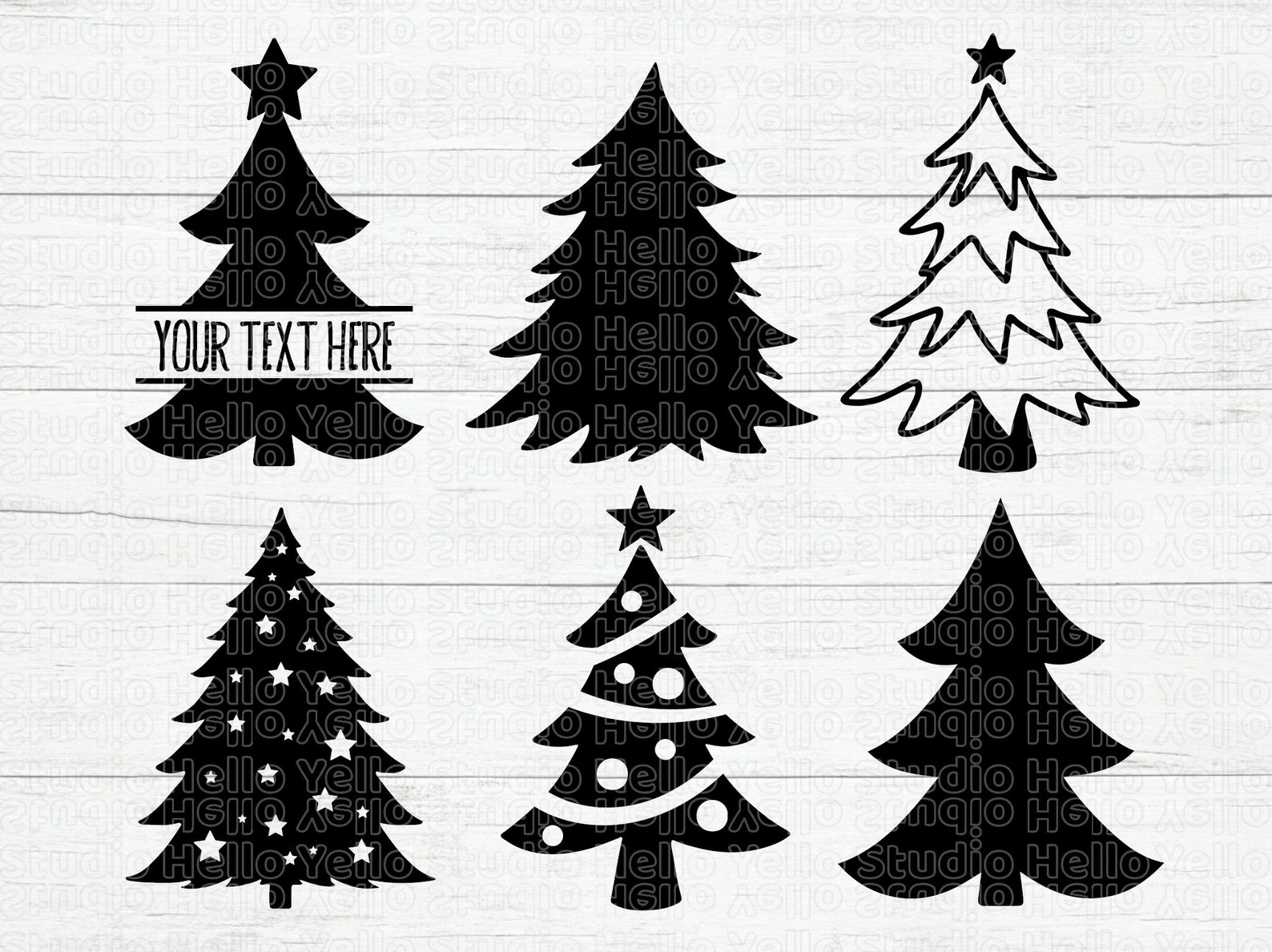 Christmas Tree Svg Bundle Christmas Svg Christmas Tree Svg - Etsy