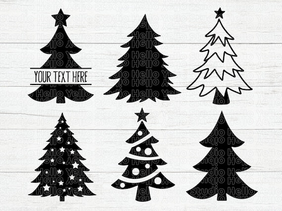 Christmas Tree Svg Bundle Christmas Svg Christmas Tree Svg - Etsy