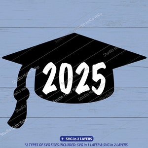 Graduation Cap Svg, Png, Dxf Senior 2025 Class of 2025 Graduation ...