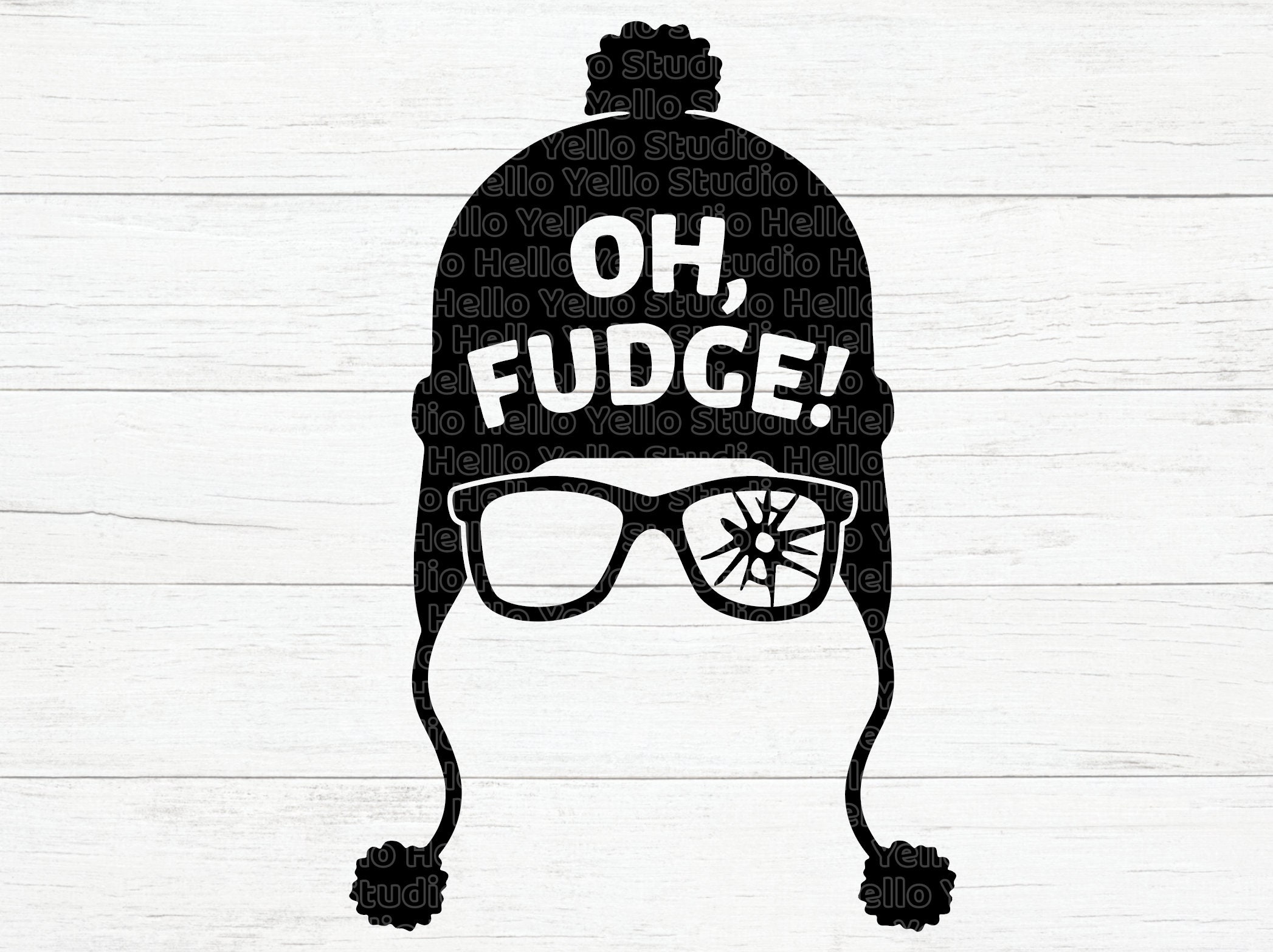 Christmas SVG Oh Fudge Svg Merry Christmas SVG Fudge Svg - Etsy