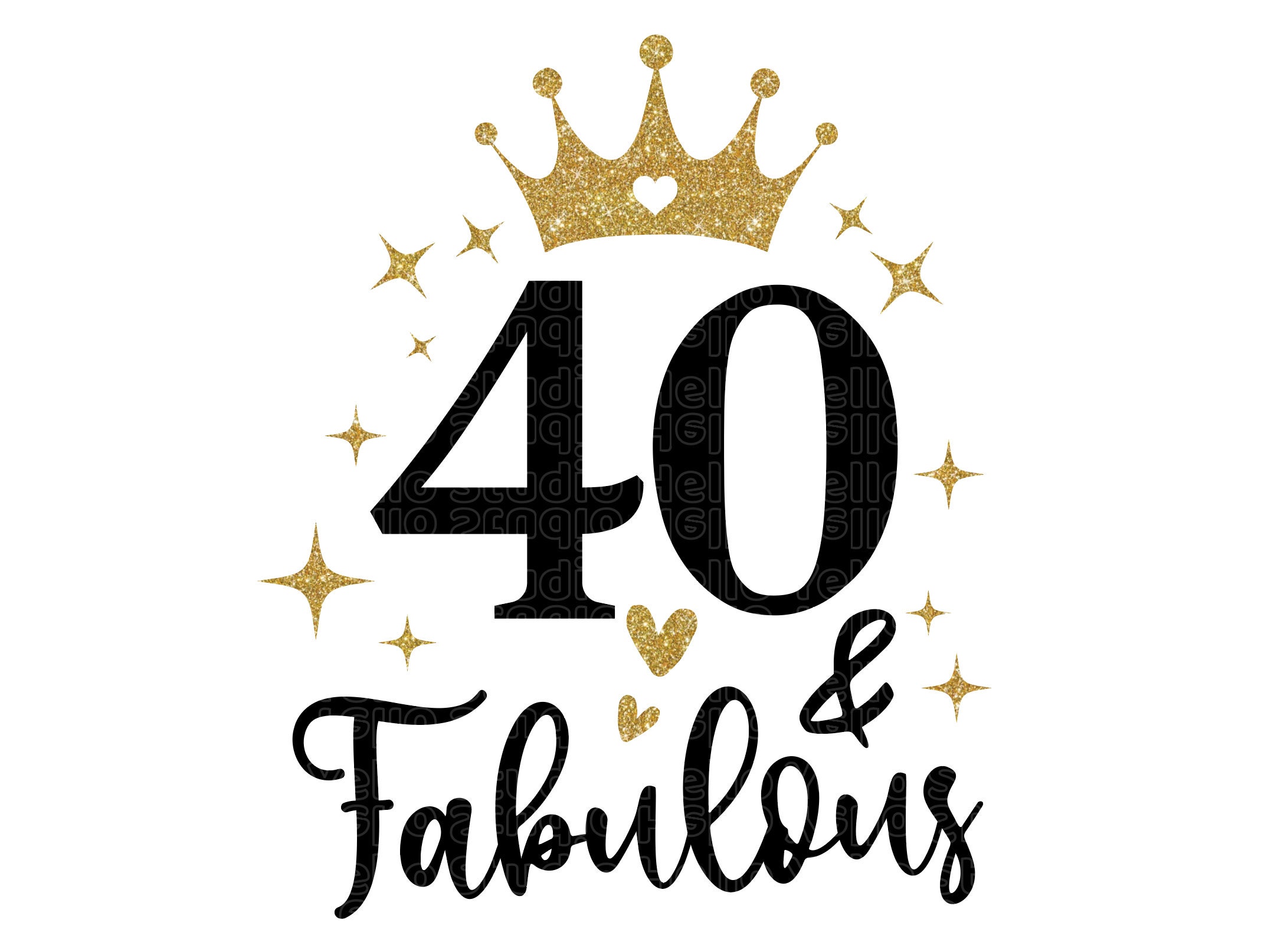 40th Birthday Svg 40th Birthday Birthday Svg 40th Birthday - Etsy UK