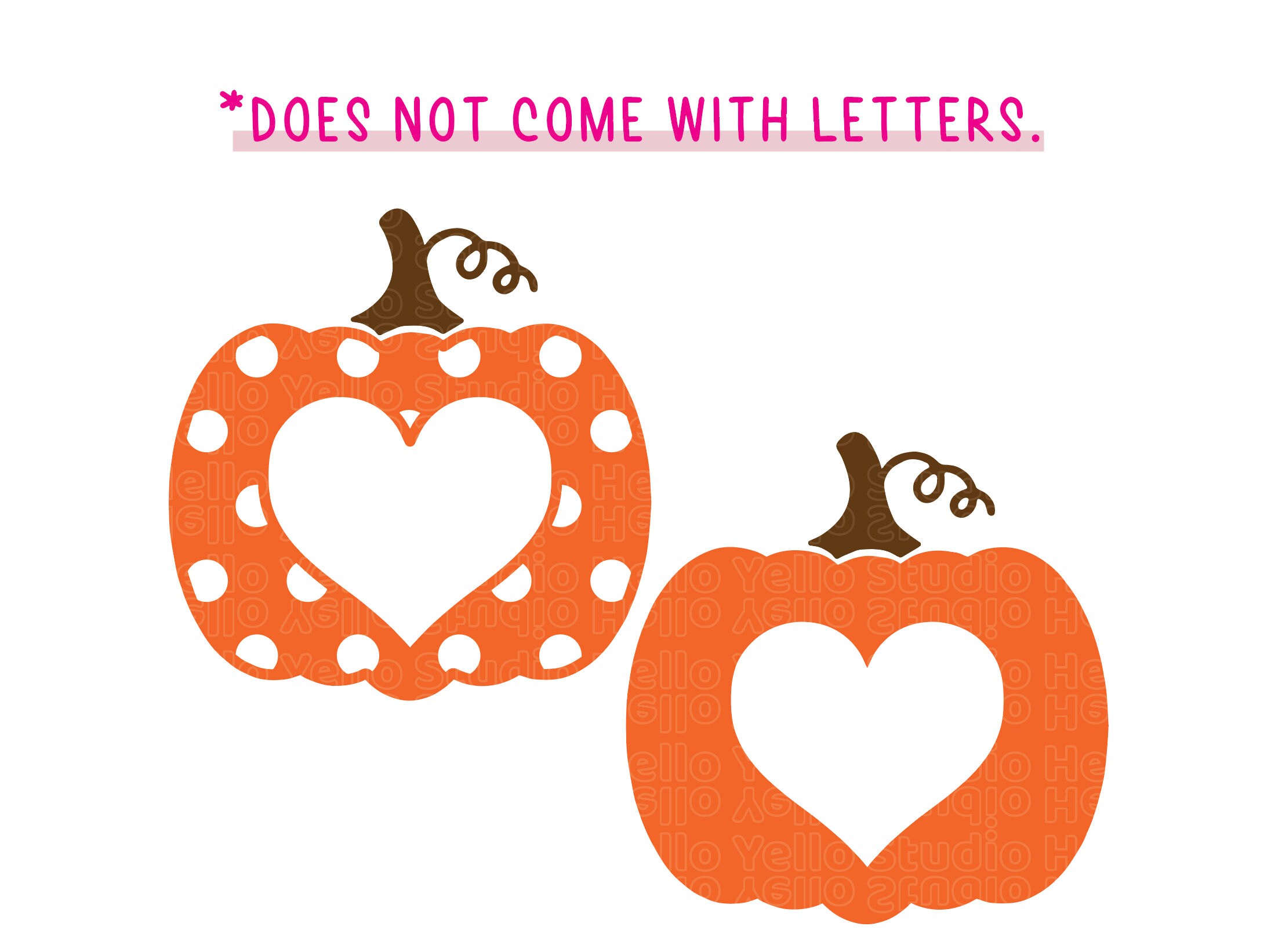 Pumpkin Monogram Frame Svg Bundle, Pumpkin Svg Bundle, Fall Svg, Halloween Svg,thanksgiving Svg ...