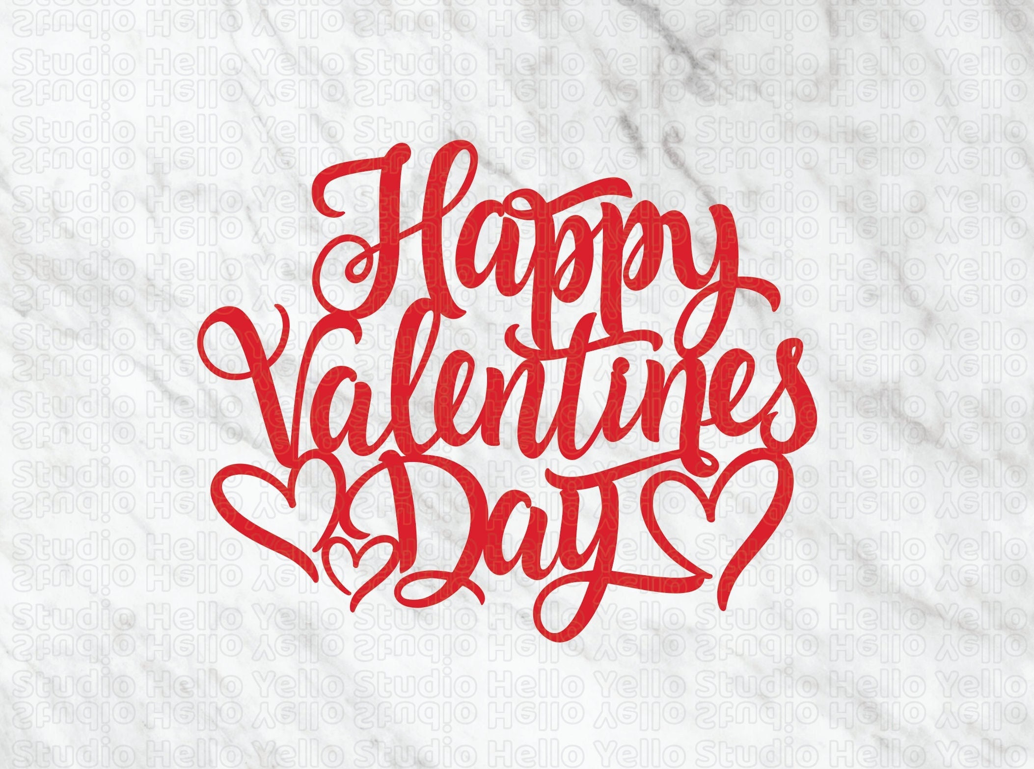 Happy Valentines Day Svg Happy Valentines Day Cake Topper - Etsy