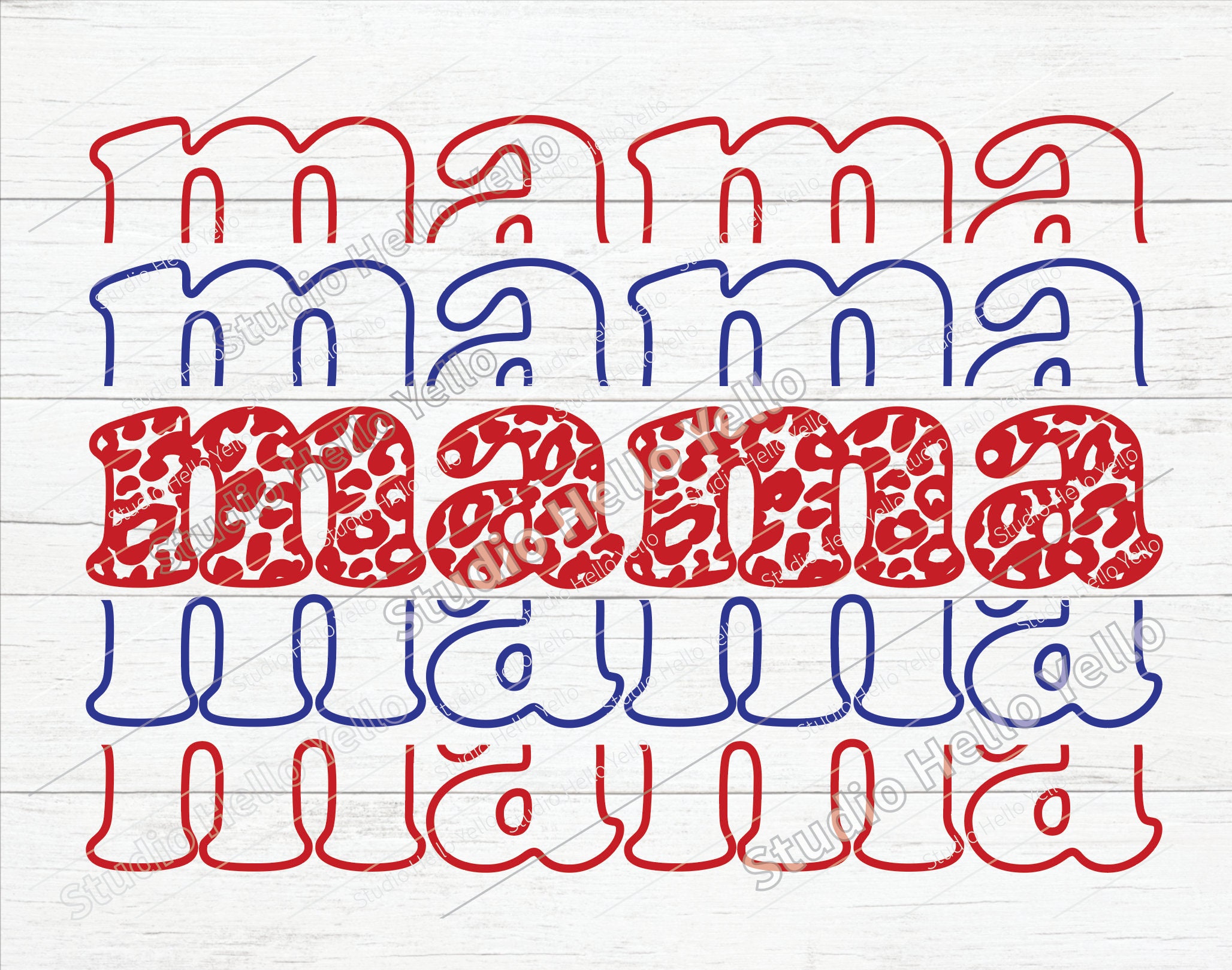 Mama Svg 4th of July Svg 4th of July Png Mama Png Mom - Etsy