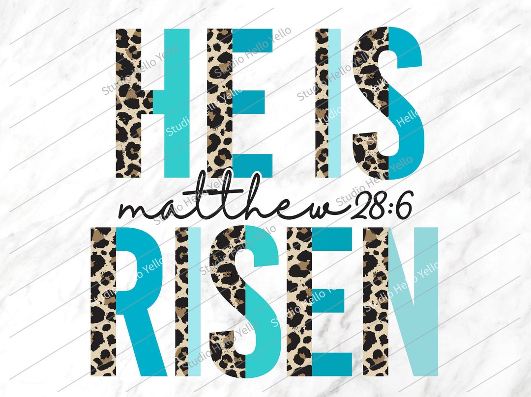 He is Risen Png, He is Risen, Sublimation Png, Easter Png, Religious ...