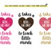 It Takes a Big Heart to Teach Little Minds SVG Teacher - Etsy