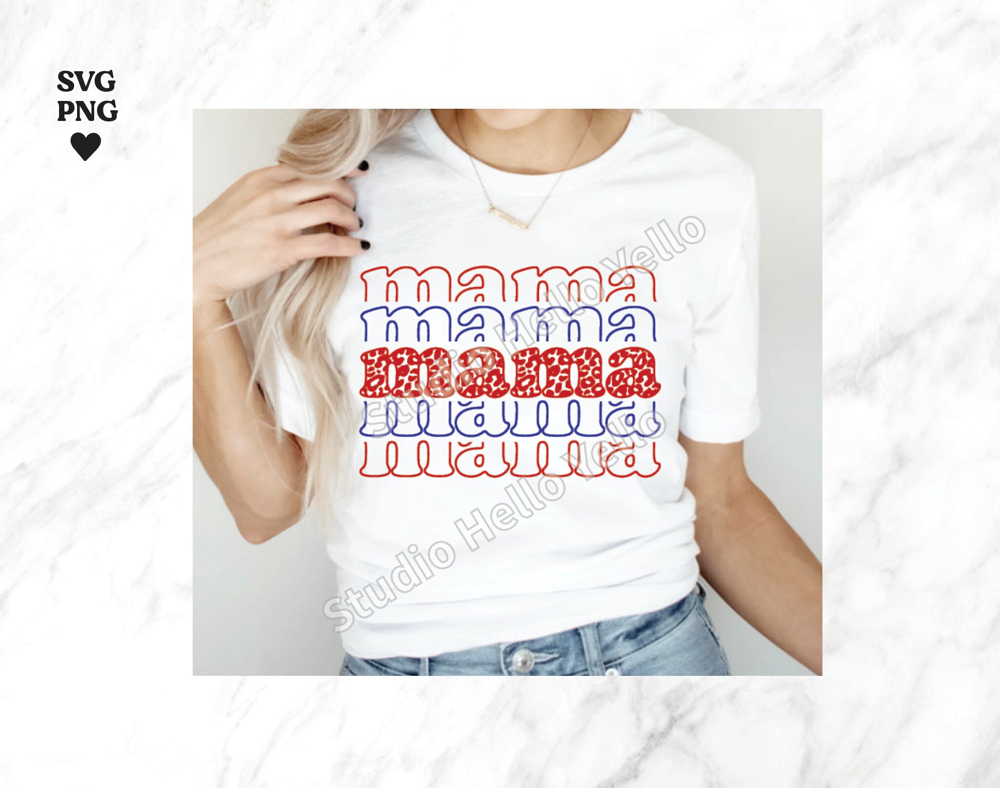 Mama Svg 4th of July Svg 4th of July Png Mama Png Mom - Etsy