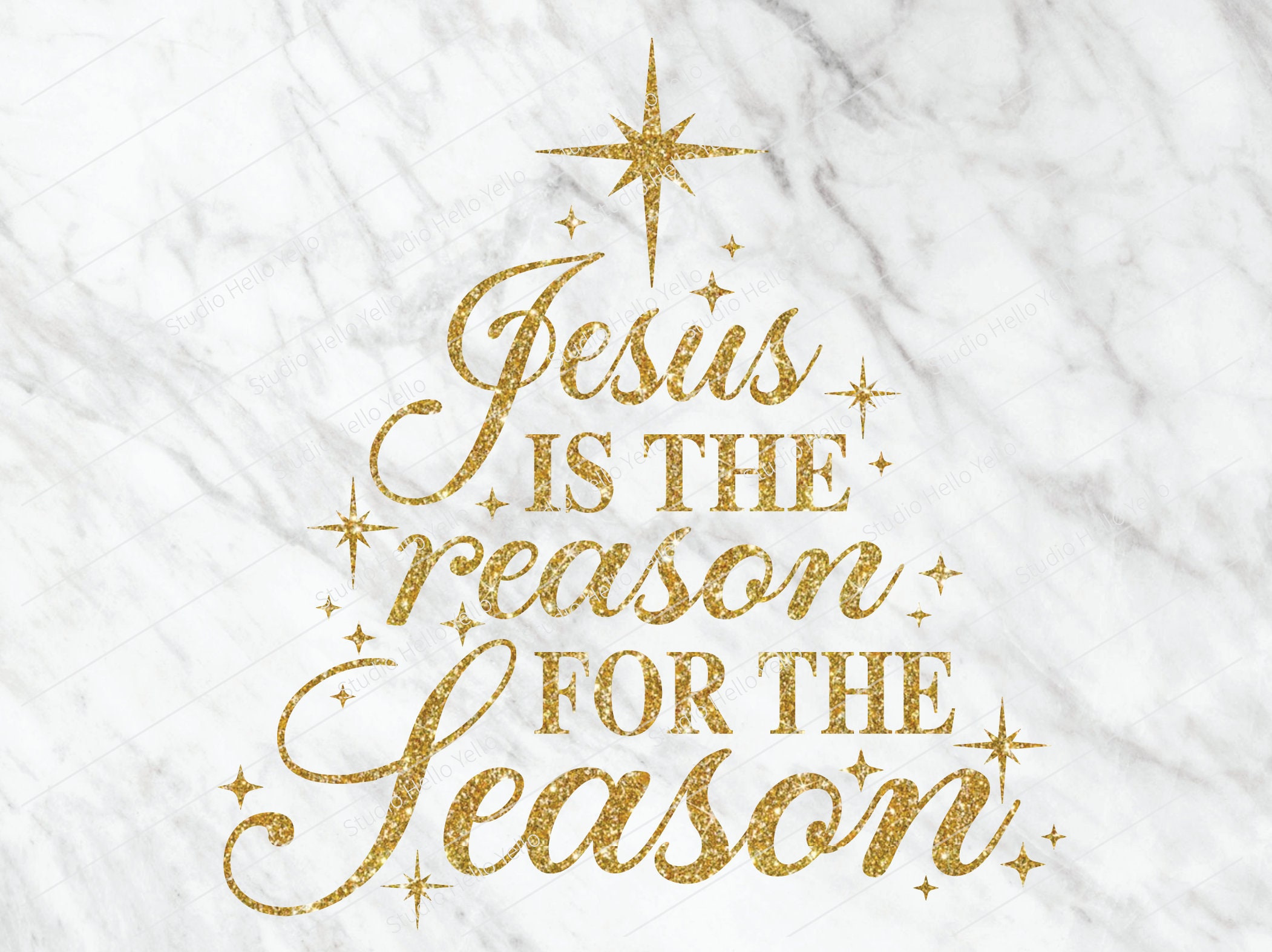 Jesus is the Reason for the Season, Christmas Svg, Christian Christmas ...