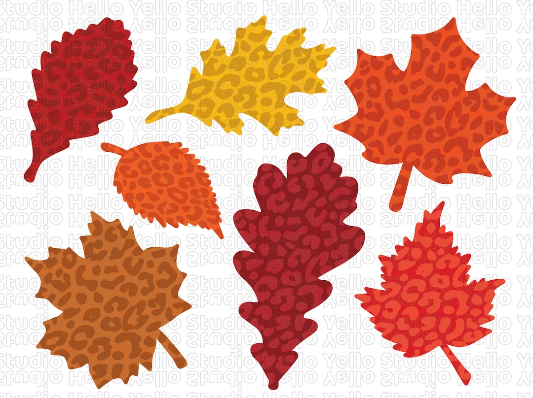 Fall Leaves Svg, Fall Svg, Fall Leaf Svg Bundle, Fall Png, Dxf,clipart ...