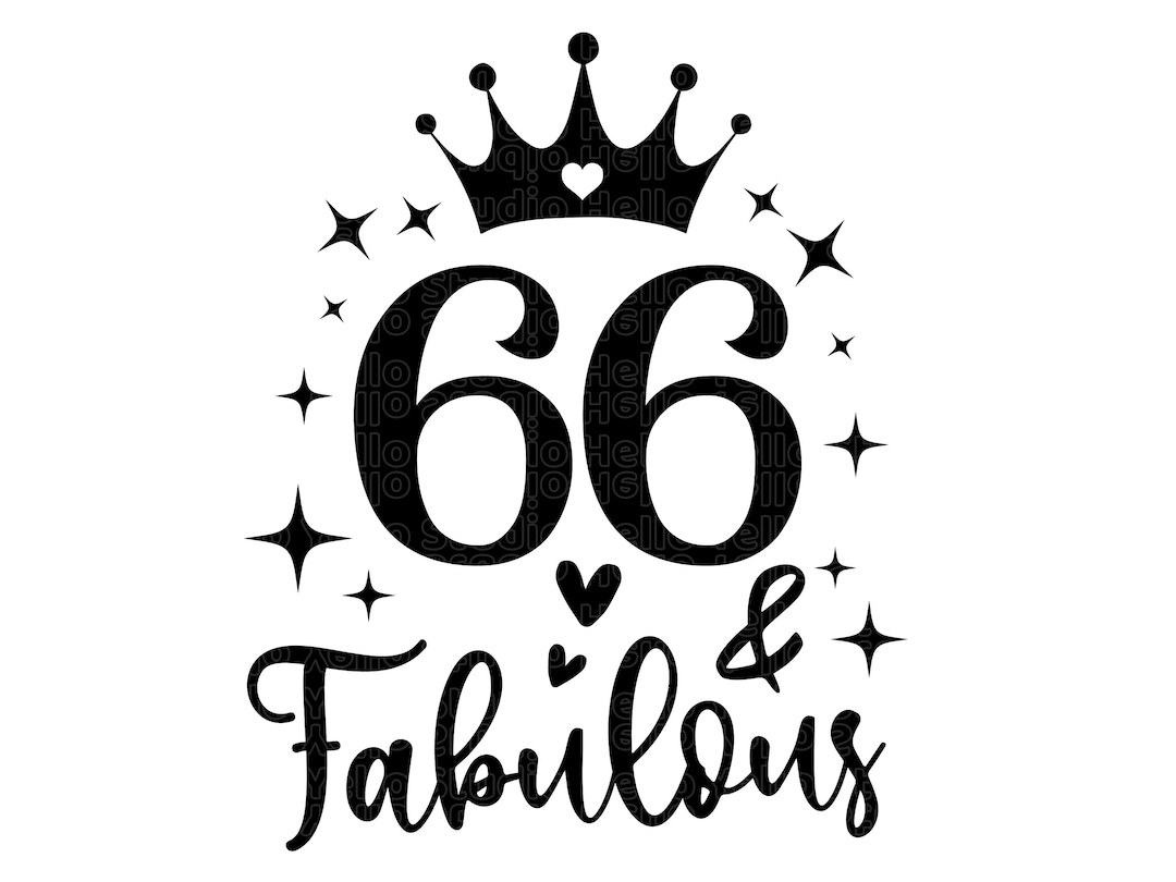 66th Birthday Svg, 66th Birthday, Birthday Svg 66th Birthday Shirts SVG ...
